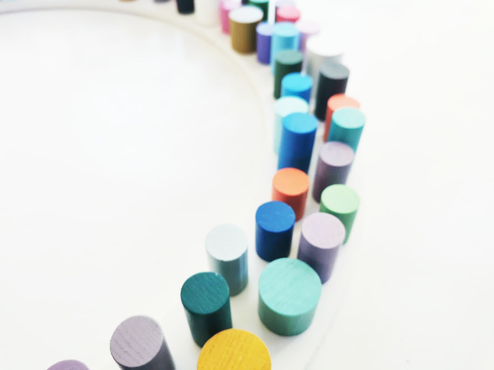 Wood Wall Art Dowel Wall Decor. Round Art Circle Wood Art in - Etsy