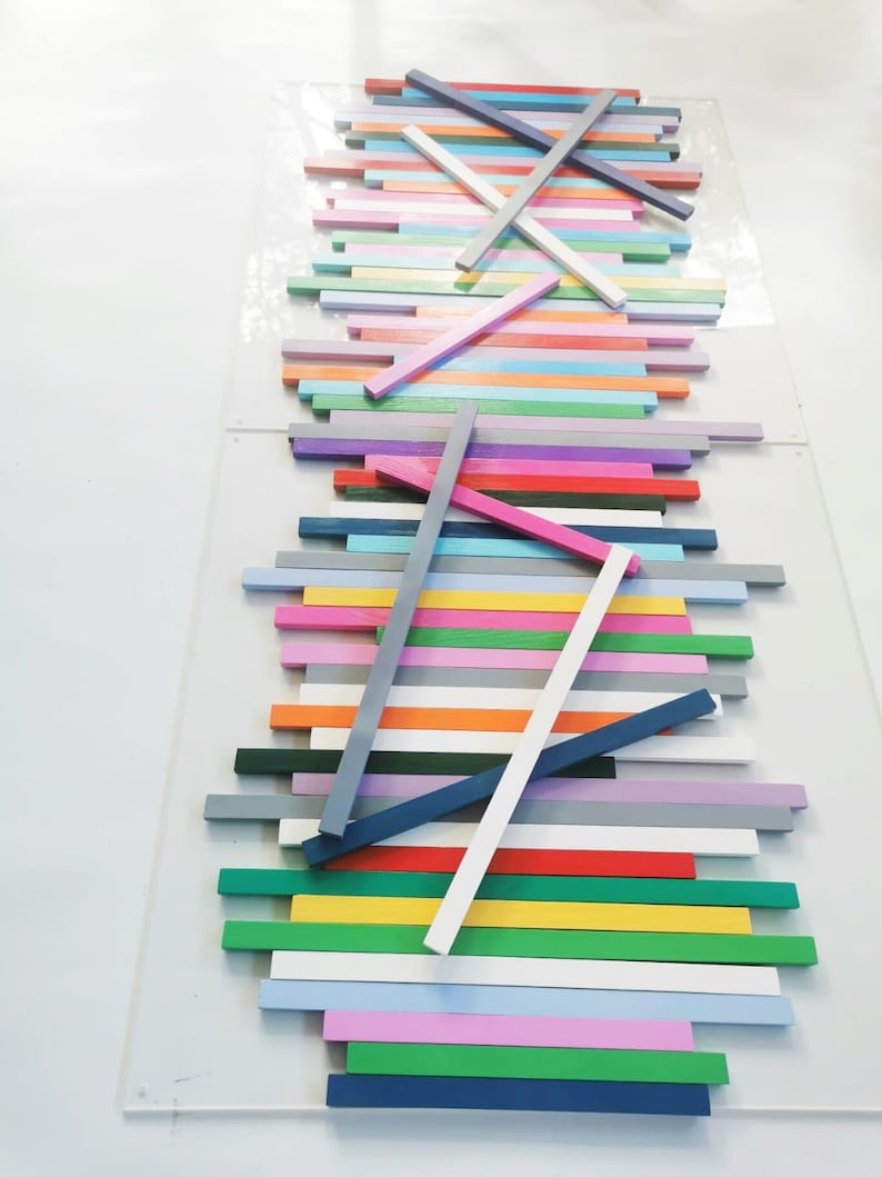 Wood Wall Art. Modern Wall Decor Large Wood Art. Slats in - Etsy