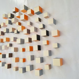 Set of Cubes, Hand Painted With High Quality,shiny Epoxy Resin Front ...