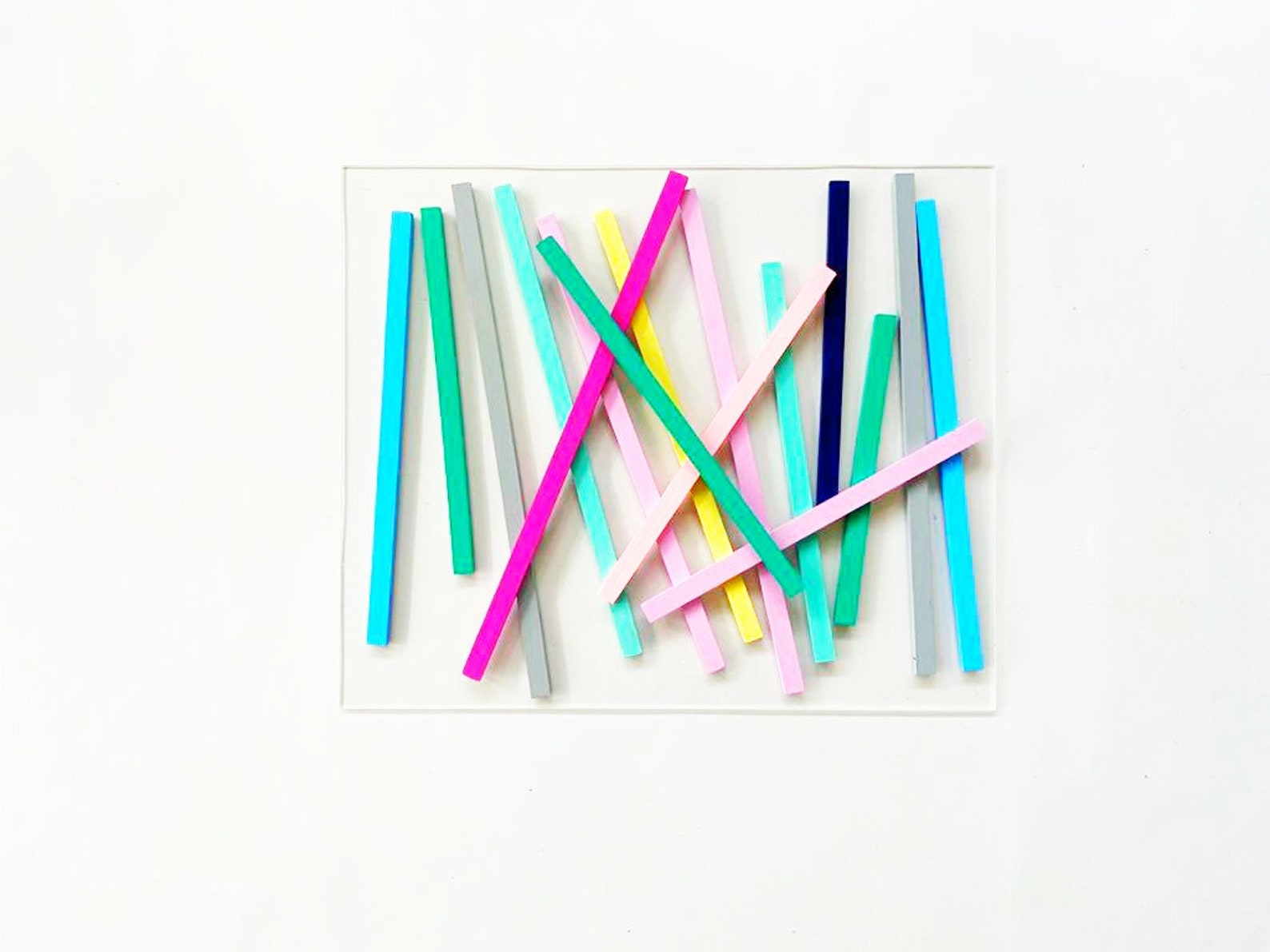 Wood Wall Art Wooden Stick Wall Decor Wood Strip Sculpture. - Etsy