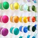 Set of 15 Hand-painted Acrylic Cylinders | Colorful 3D Wall Art ...