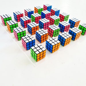 Original Retro Vintage White Toy Rubik Cube Art Piece. 80s Nostalgia ...