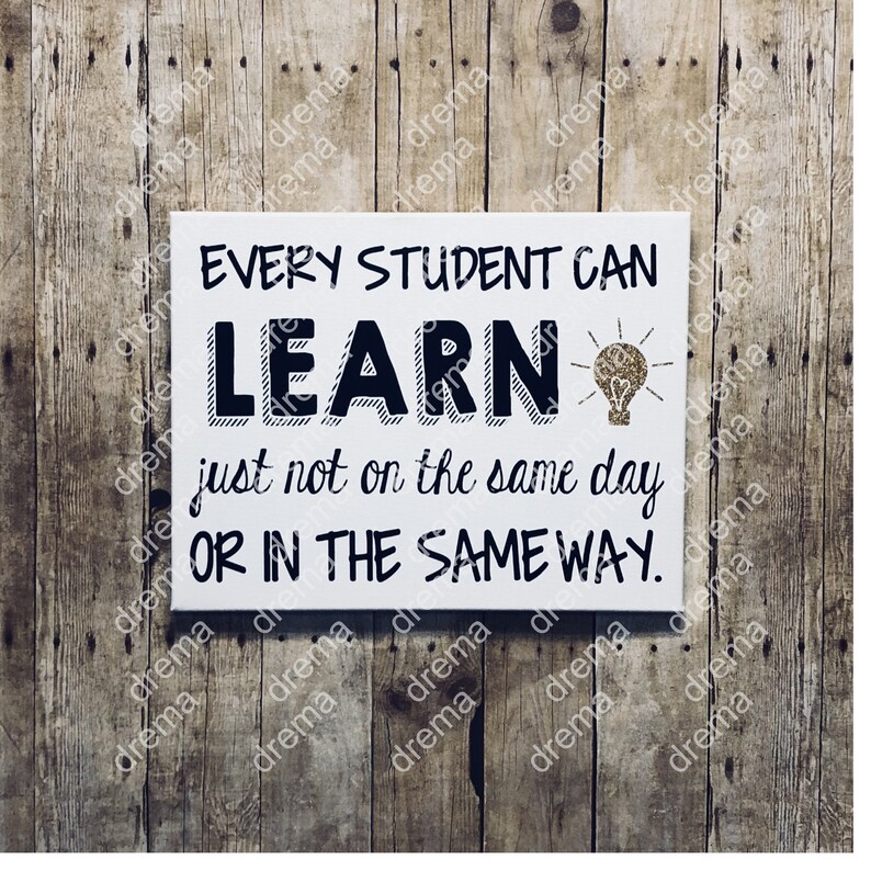 Every Student Can Learn SVG – Classroom Decor Cut File (digital ...