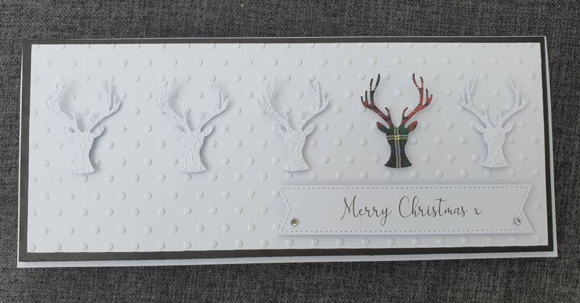 Handmade Christmas Money Wallet, Envelope, Gift Voucher Holder, Tartan ...