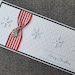 Handmade Christmas Money Wallet Card, Snowflake Charm - Etsy