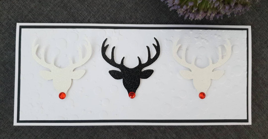 Handmade Christmas Money Wallet / Envelope, Stag, Gift Card Holder ...
