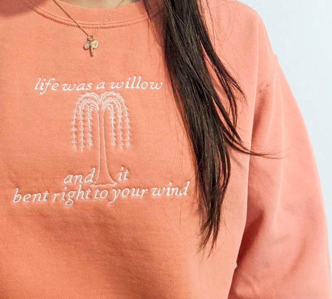 Willow Sweatshirt Taylor Swift Willow Sweatshirt Winter | Etsy