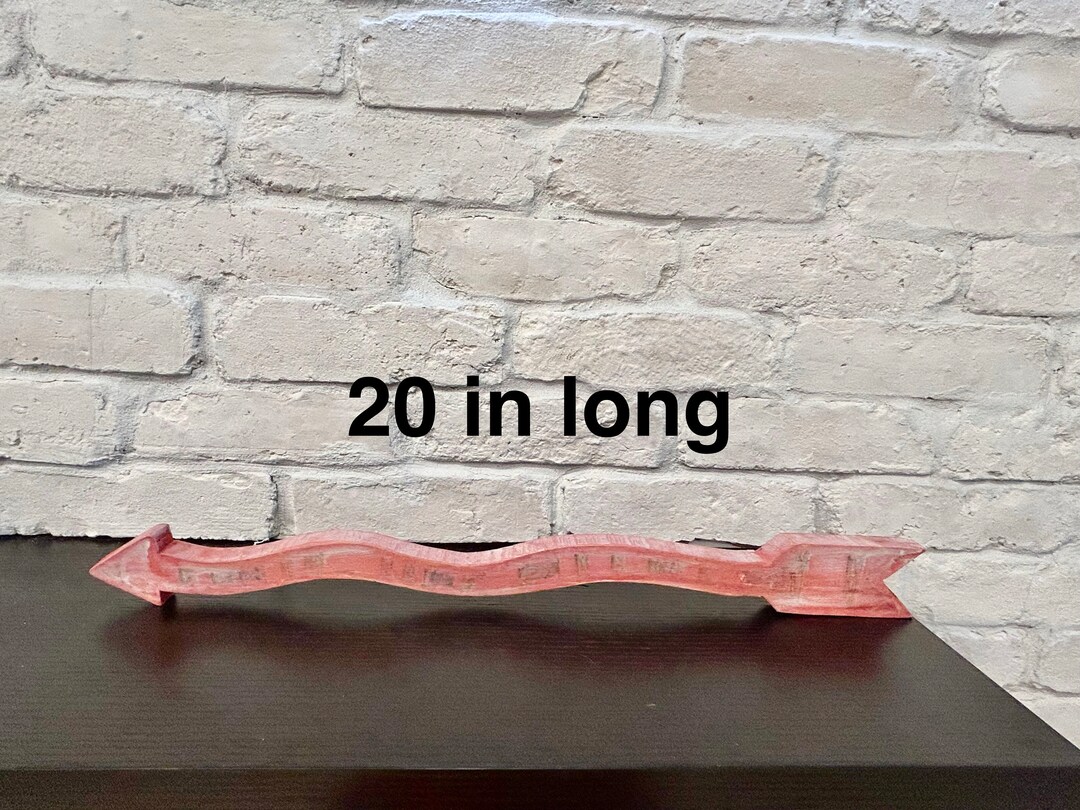 Vintage Native American Amulet Wood ARROW - Hand Made Decorative Amulet ...