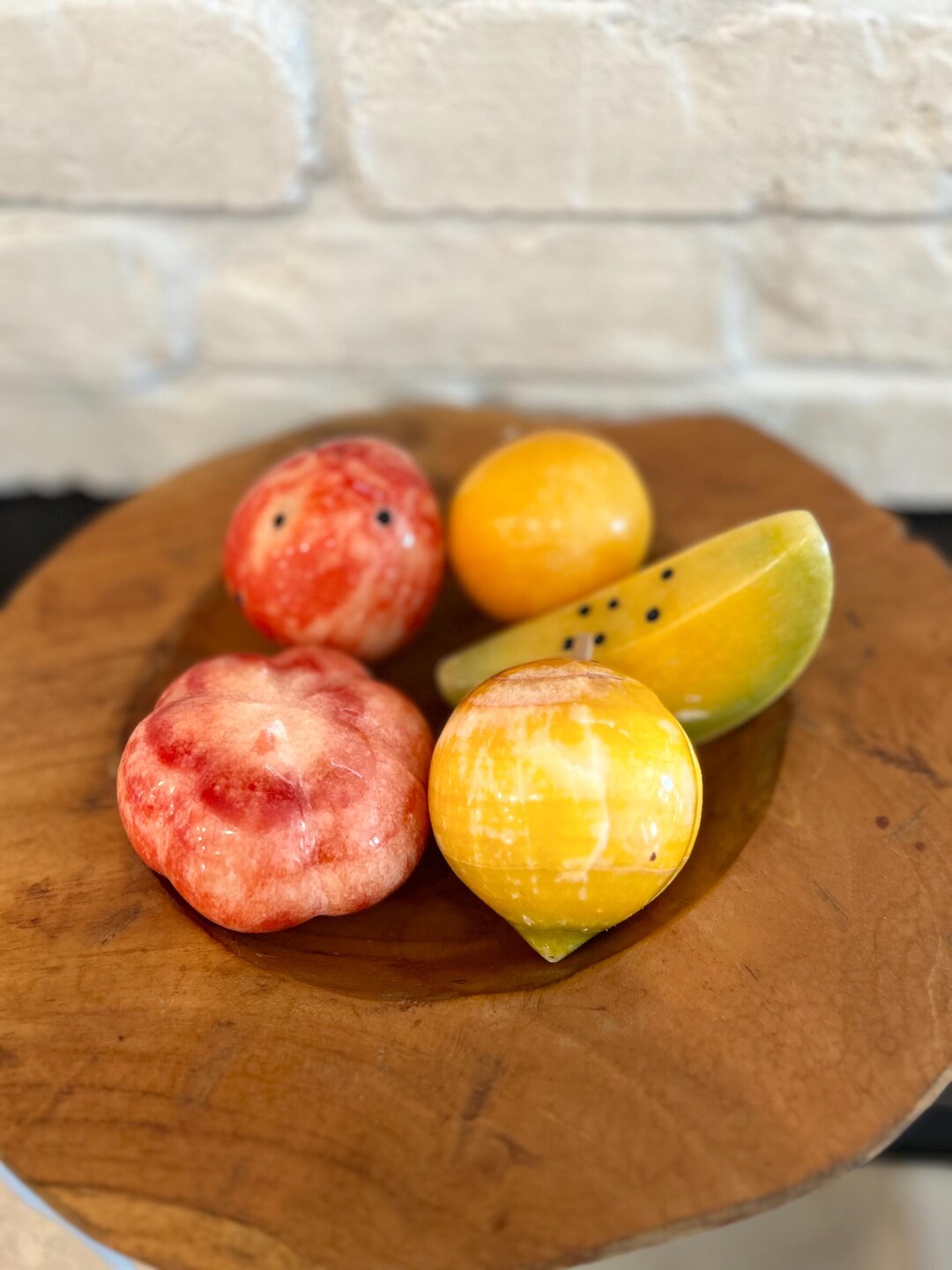 Lovely Marble Alabaster Stone Fruit Handcrafted Natural Stone ...