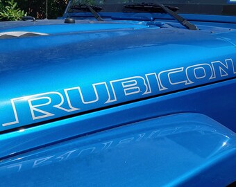 Rubicon decal | Etsy