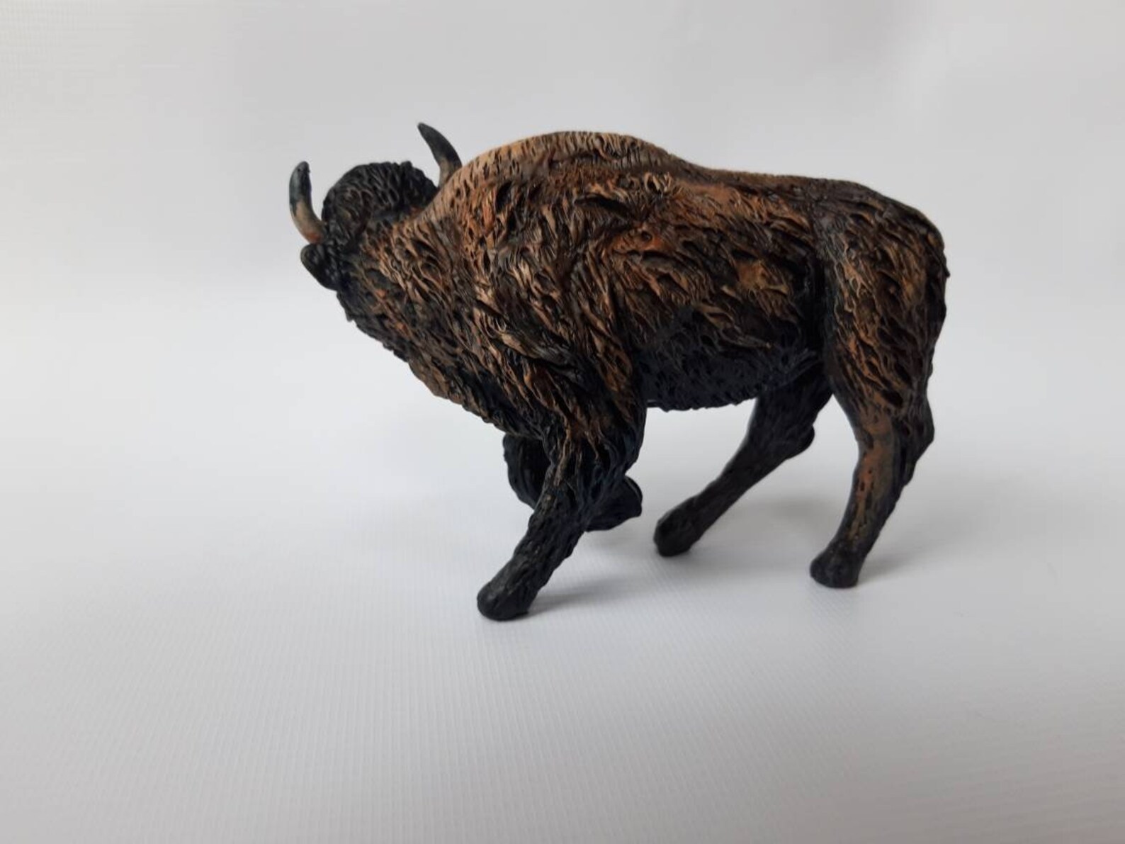 Bison Clay Sculpture - Etsy