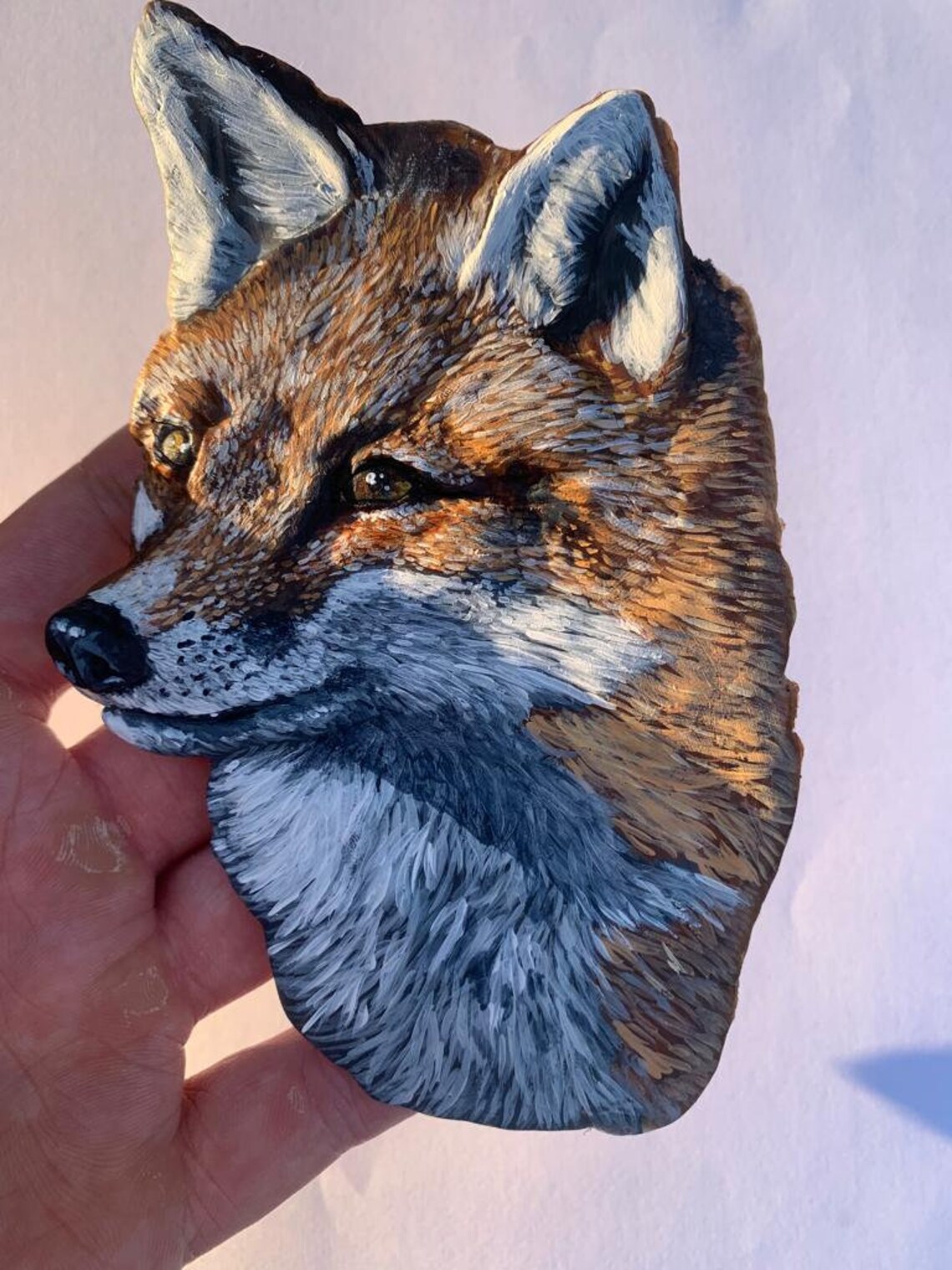 Fox Relief Sculpture - Etsy