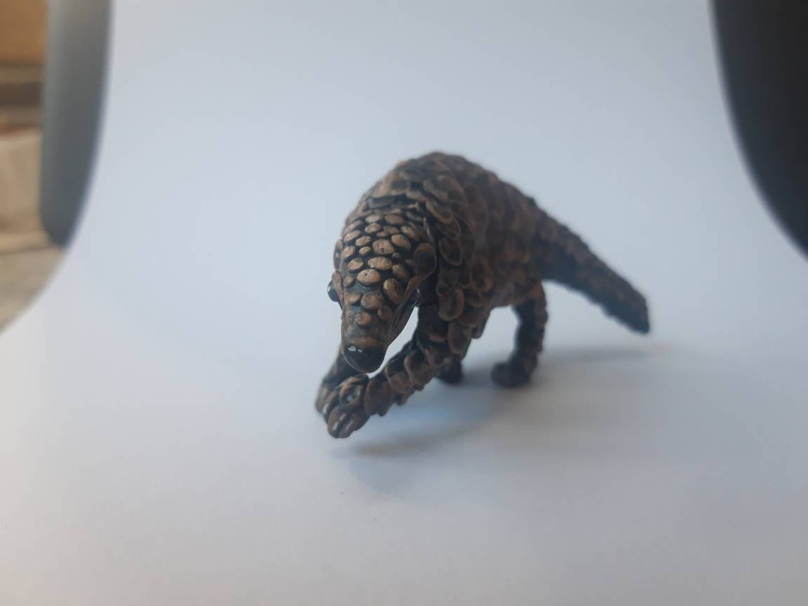 Pangolin Figurine Sculpture | Etsy