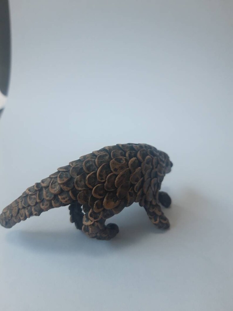 Pangolin Figurine Sculpture | Etsy