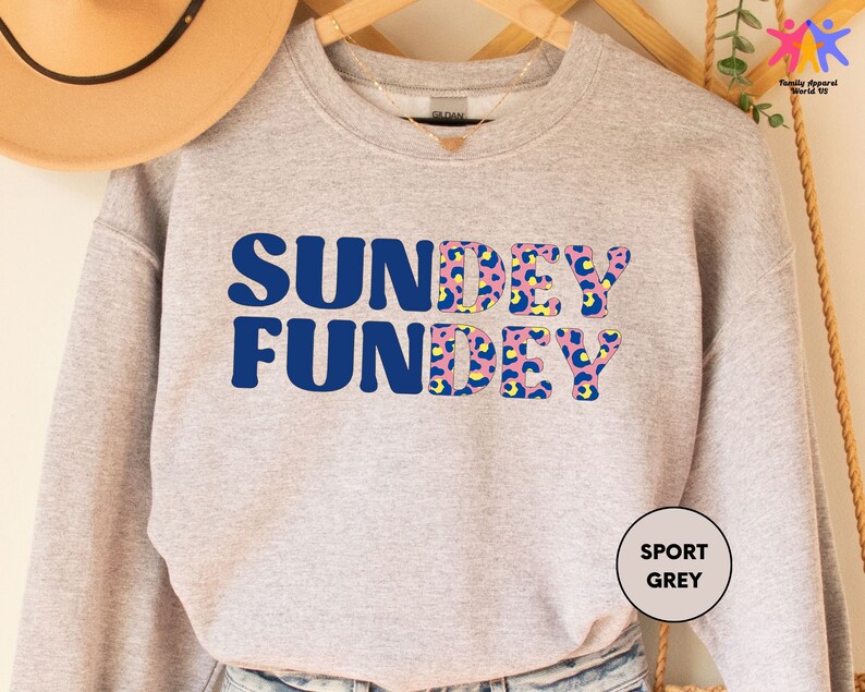 Sunday Funday Sweatshirt, Weekend Sweatshirt, Sunday Hoodie, Women's ...