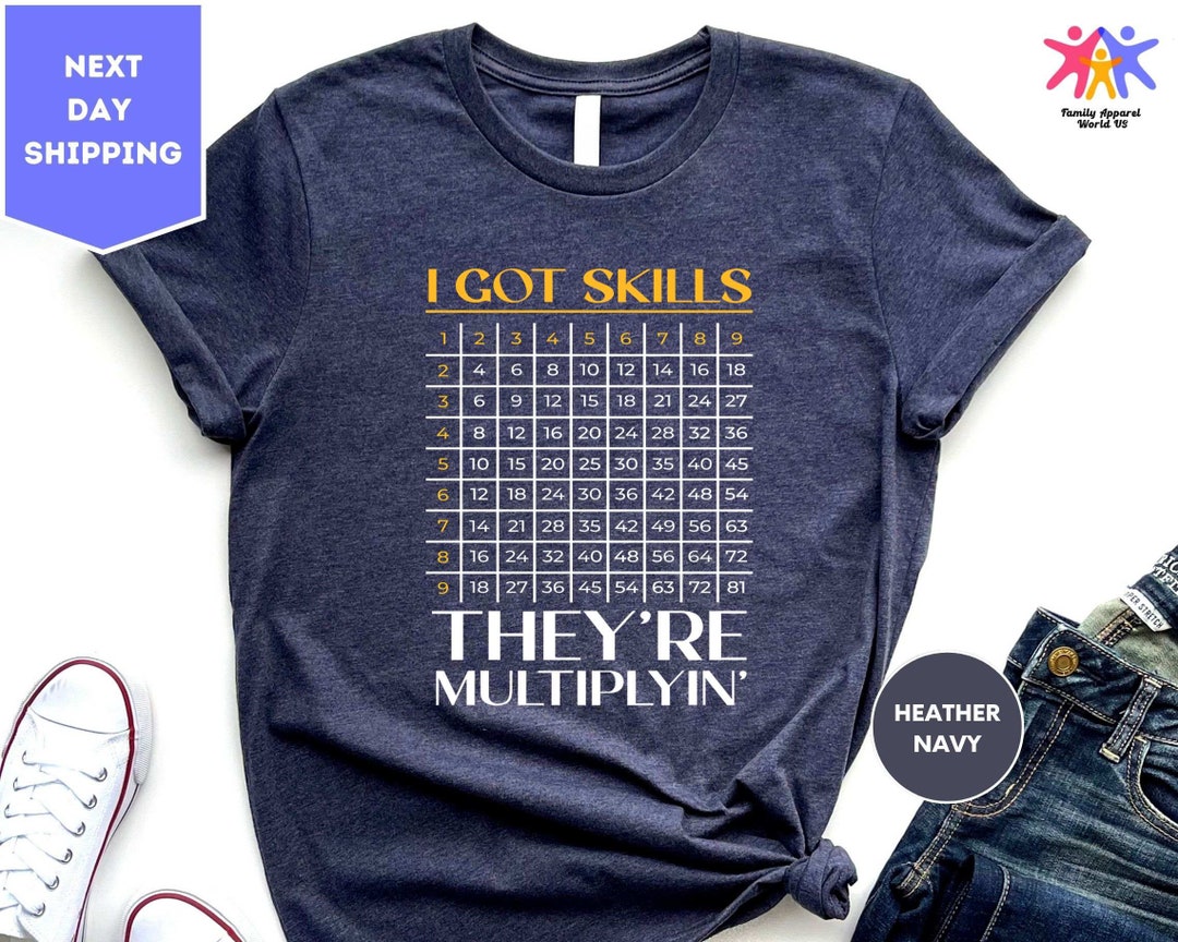 Math Teacher Shirt, Multiplying T-shirt, Math Shirt, Funny Math Gift ...