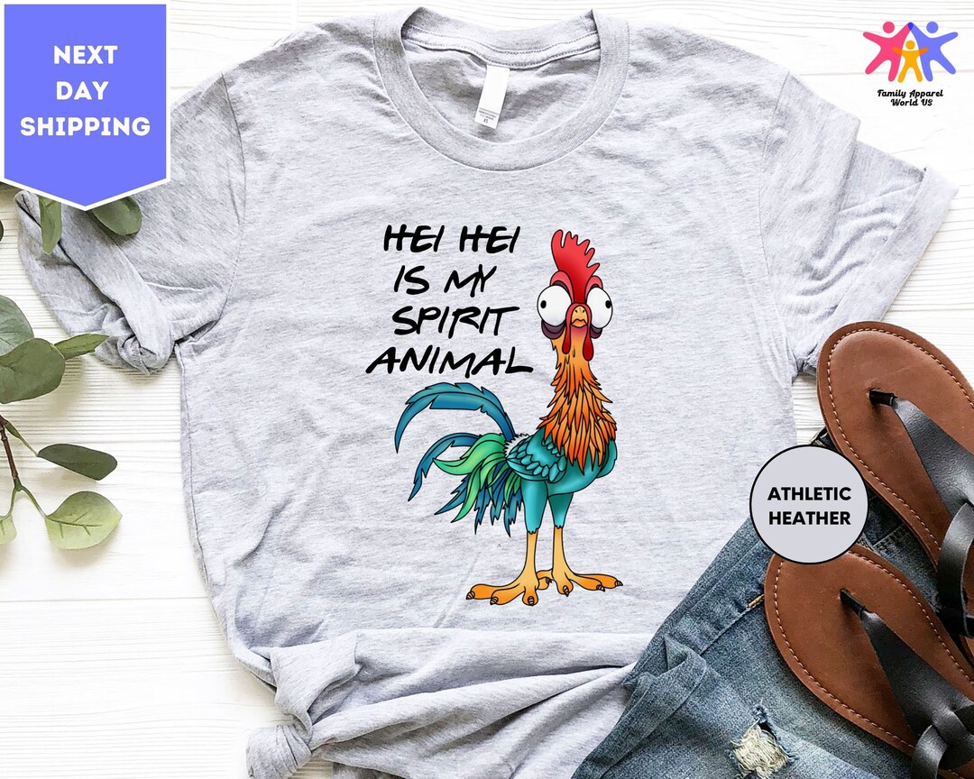 Hei Girl Hei Shirt, Disney Gift, Rooster Shirt, Hei Hei Shirt, Hey Girl ...