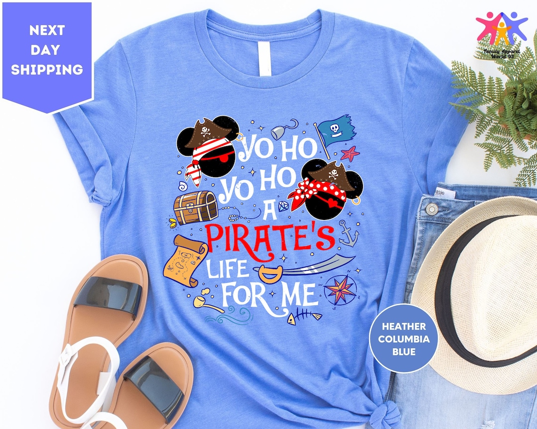 Yo Ho Yo Ho A Pirate's Life for Me, Disney Pirates Of, Caribbean T ...