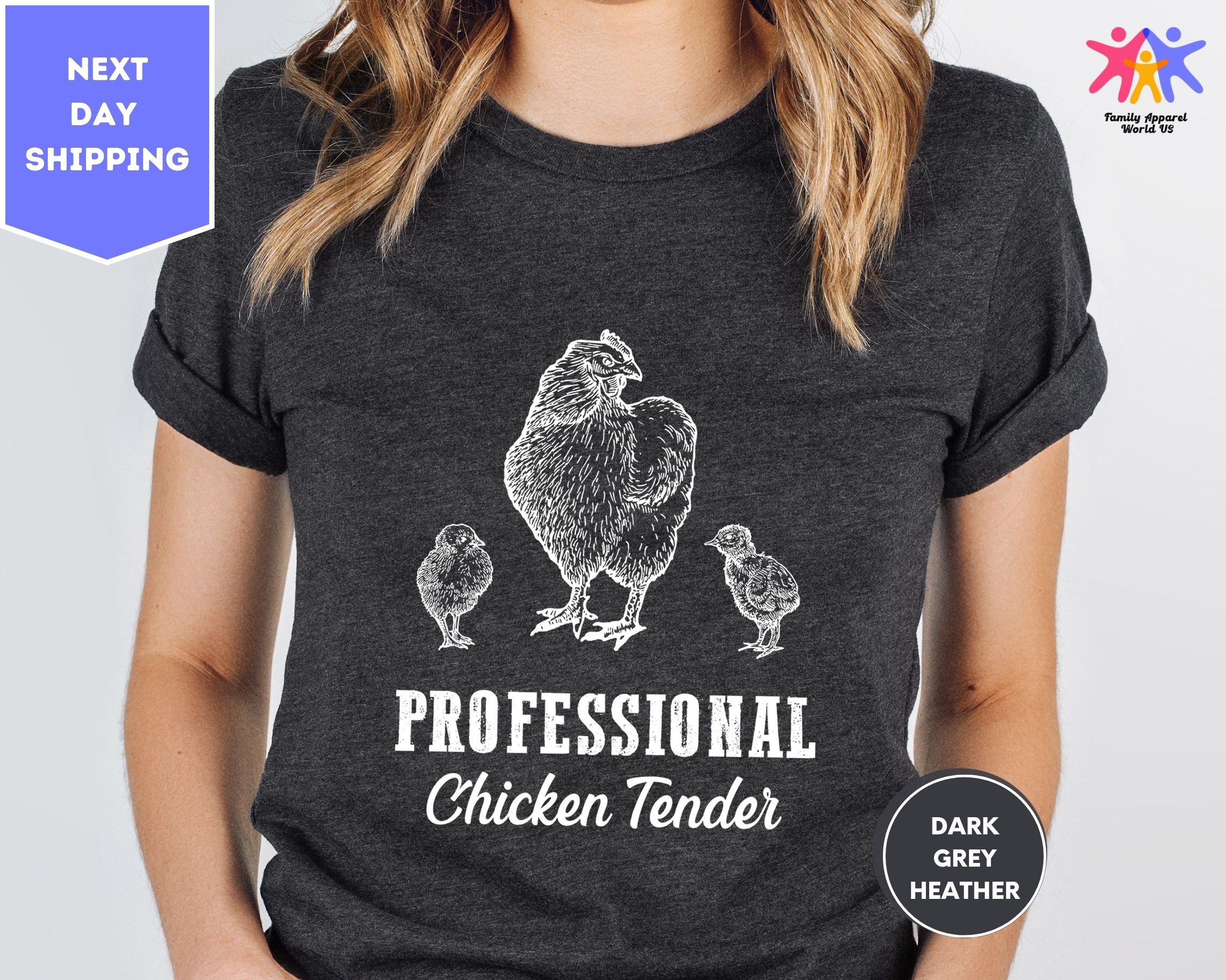 Professional Chicken Tender Shirt, Chicken Shirt, Chicken Lover Shirt ...