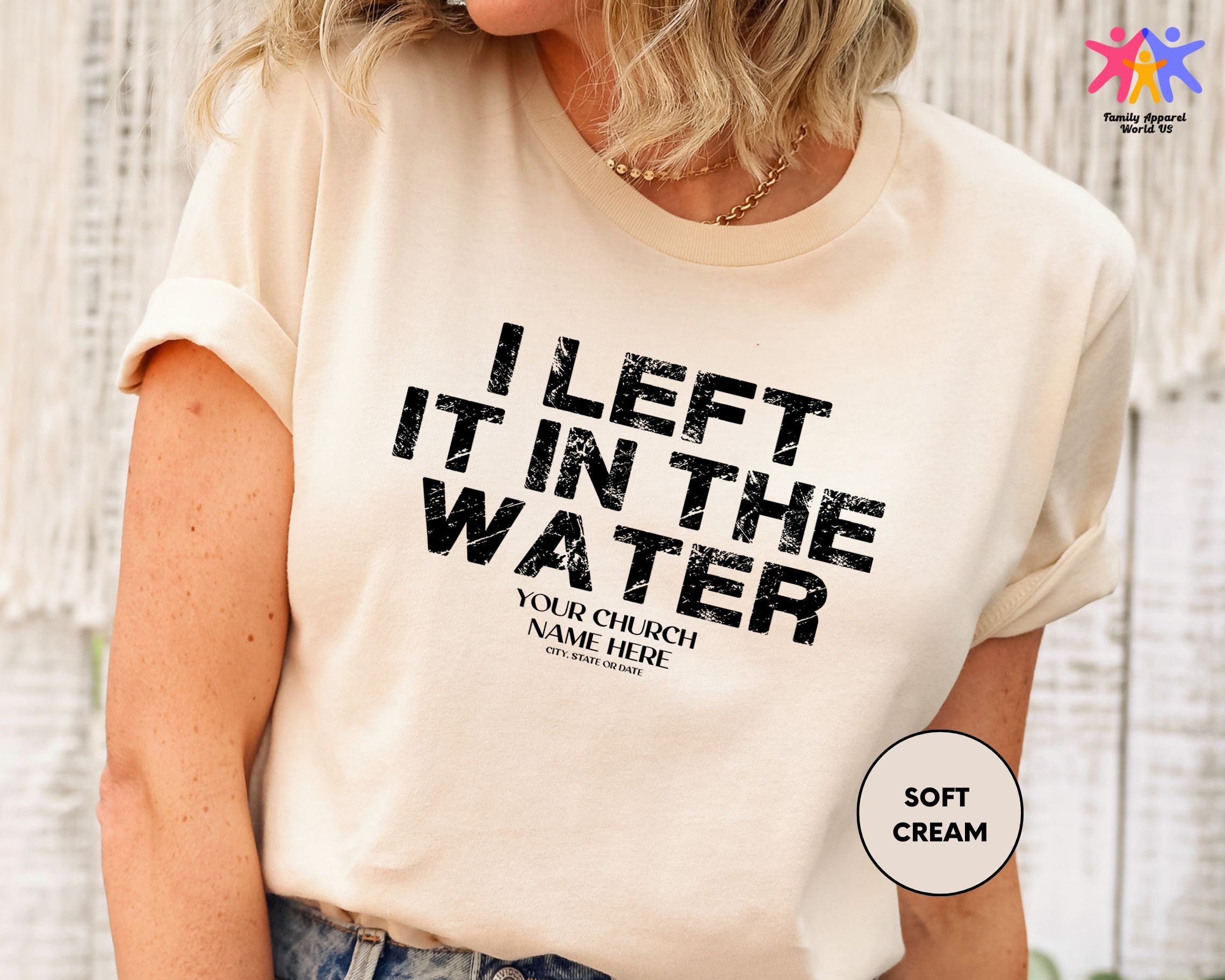 I Left It in the Water Shirt, Religious Shirt, Church Shirt, Forgiven ...