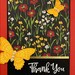 Butterfly Thank You Note - Etsy UK