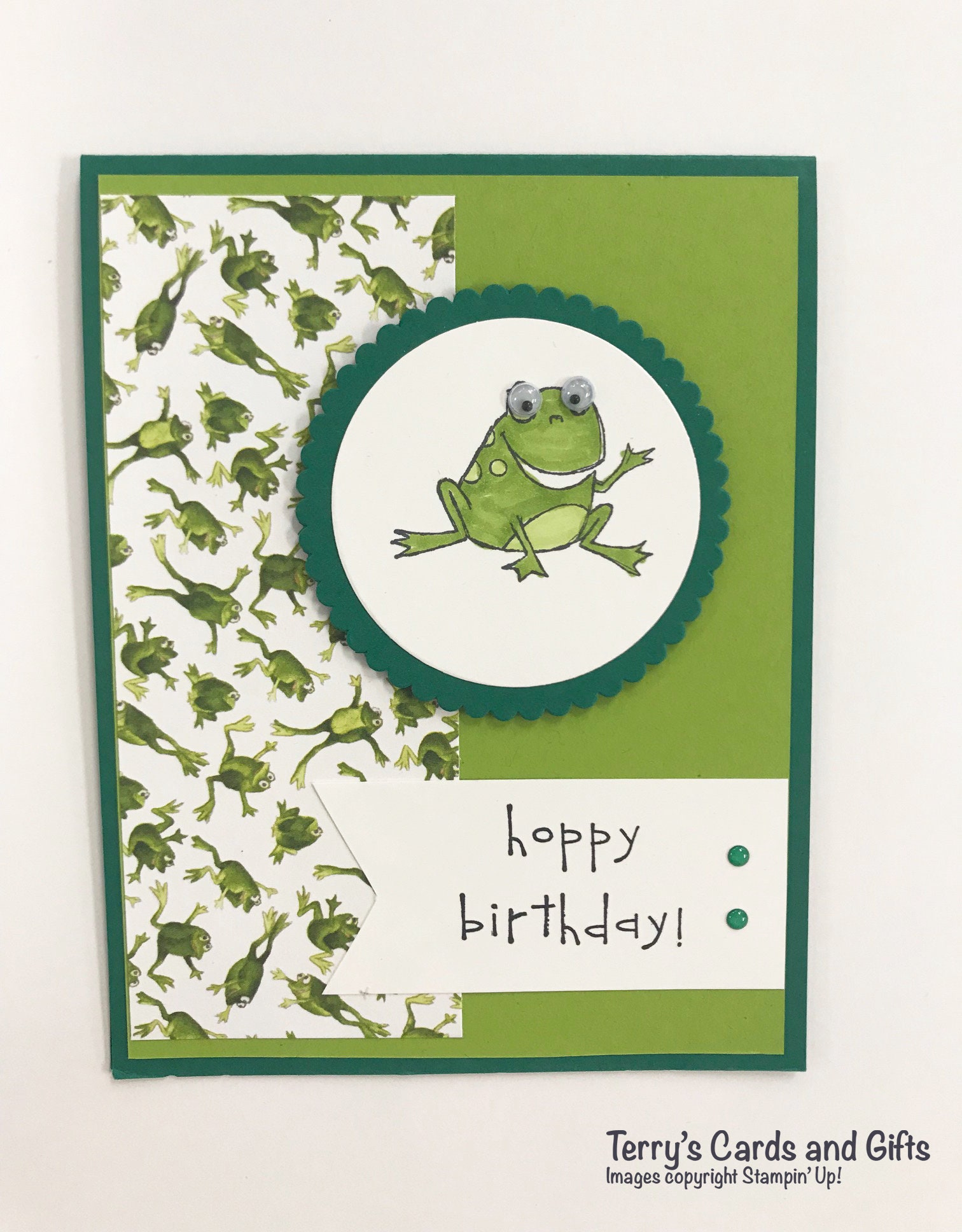 Frog Birthday Card - Etsy