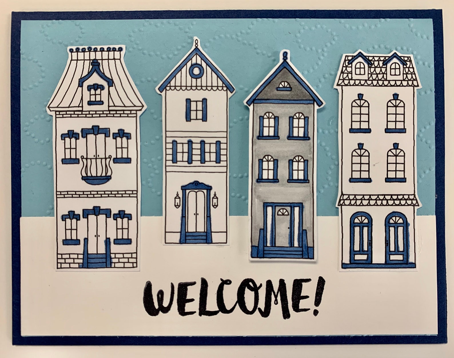 Welcome to the Neighborhood Card - Etsy