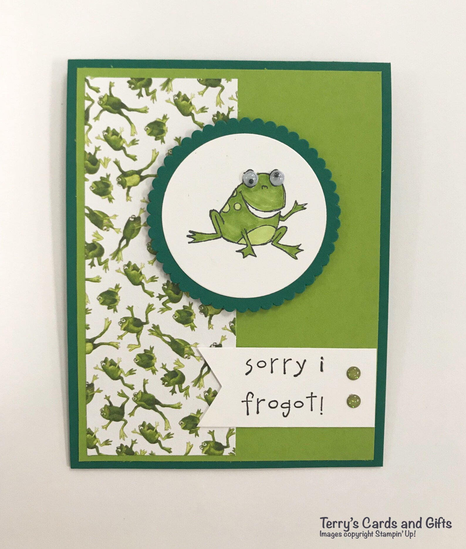 Frog Birthday Card - Etsy
