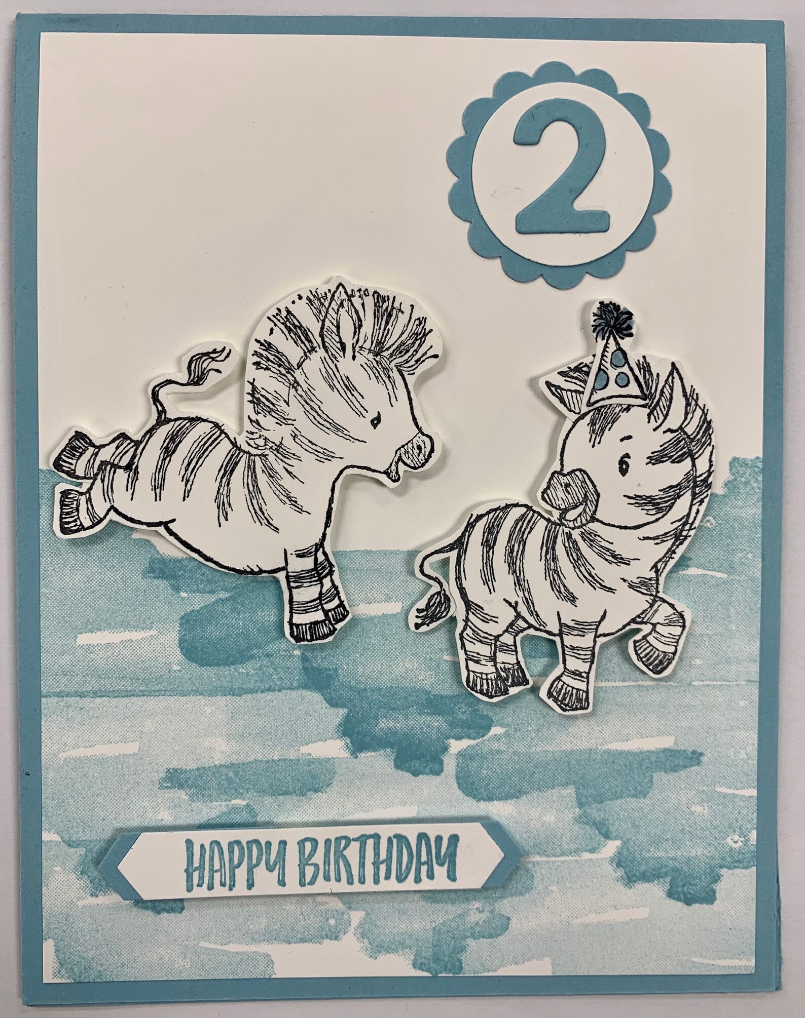 Zebra Baby Birthday Card - Etsy