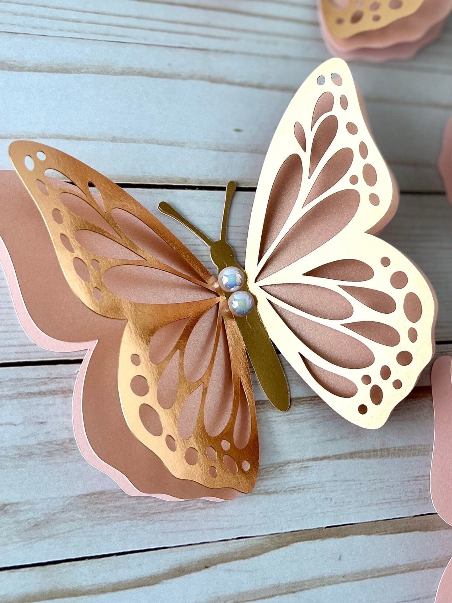 Handmade Paper Butterflies Set - Etsy