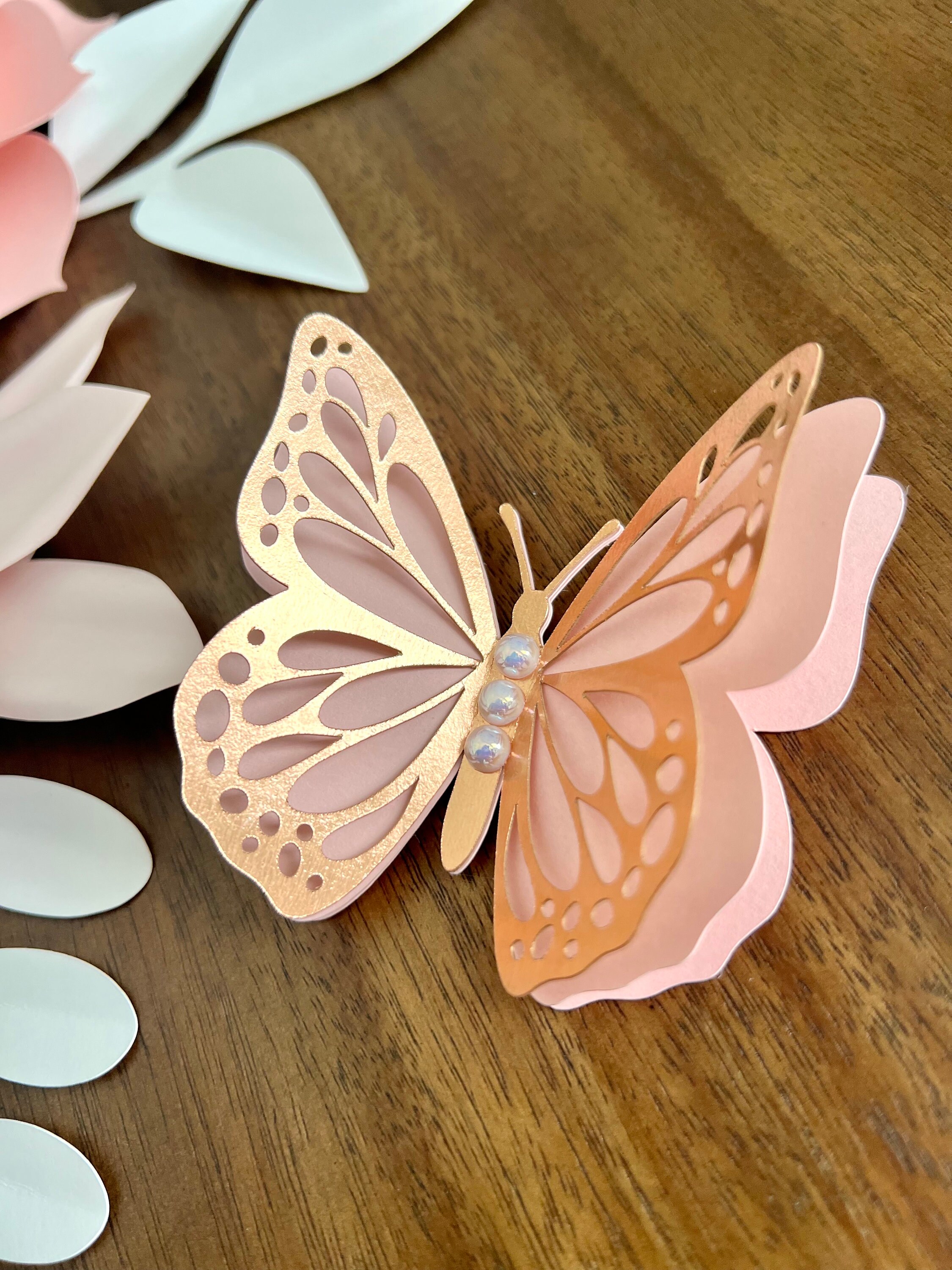 Handmade Paper Butterflies Set - Etsy