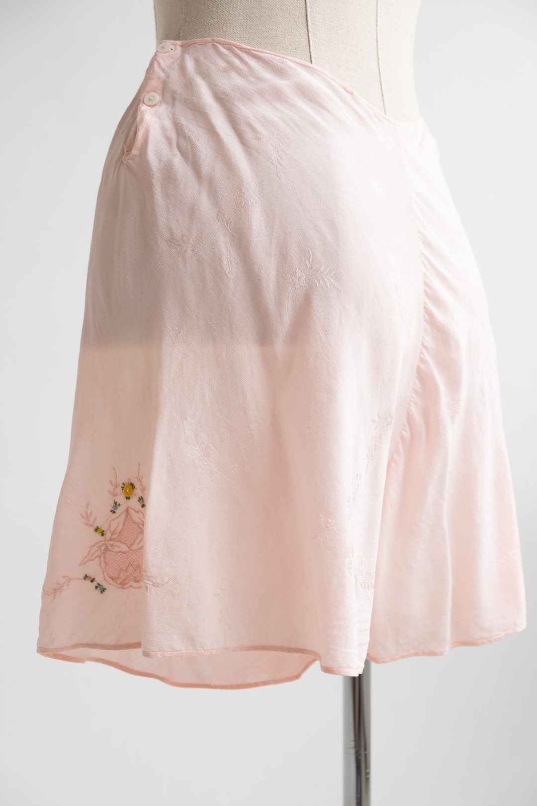 Vintage 1940's Silk Knickers With Embroidery - Etsy