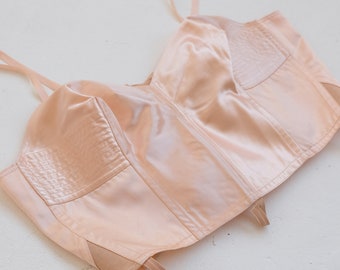 Longline Bra | Etsy UK