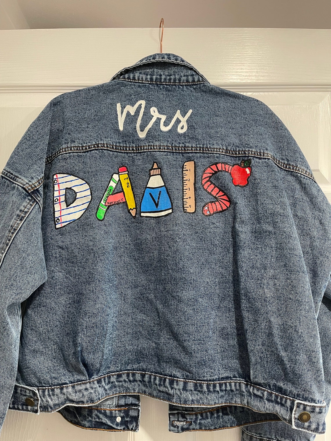 Custom Teacher Jacket - Etsy