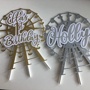 Ferris Wheel Cake Topper - Etsy