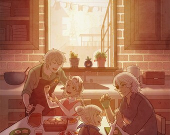 LIMITED STOCK Corrin Adrift Fire Emblem Fates Print A5 - Etsy