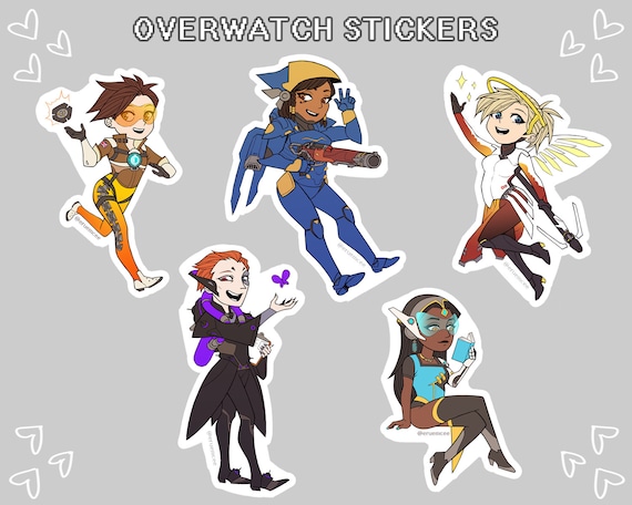 Overwatch Stickers | Etsy
