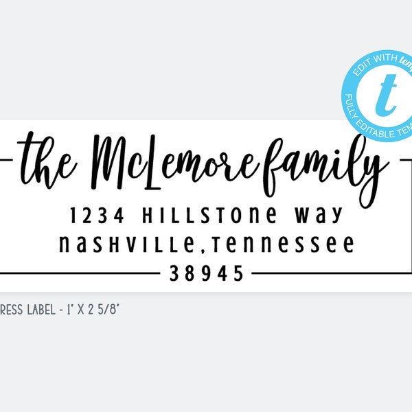 Recipient Address - Etsy