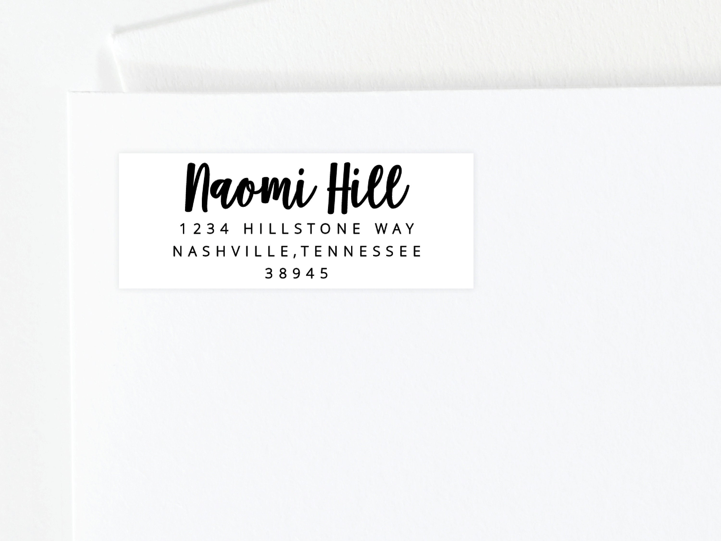 Editable Address Label Template: Wedding Party Mailing Sticker (digital ...