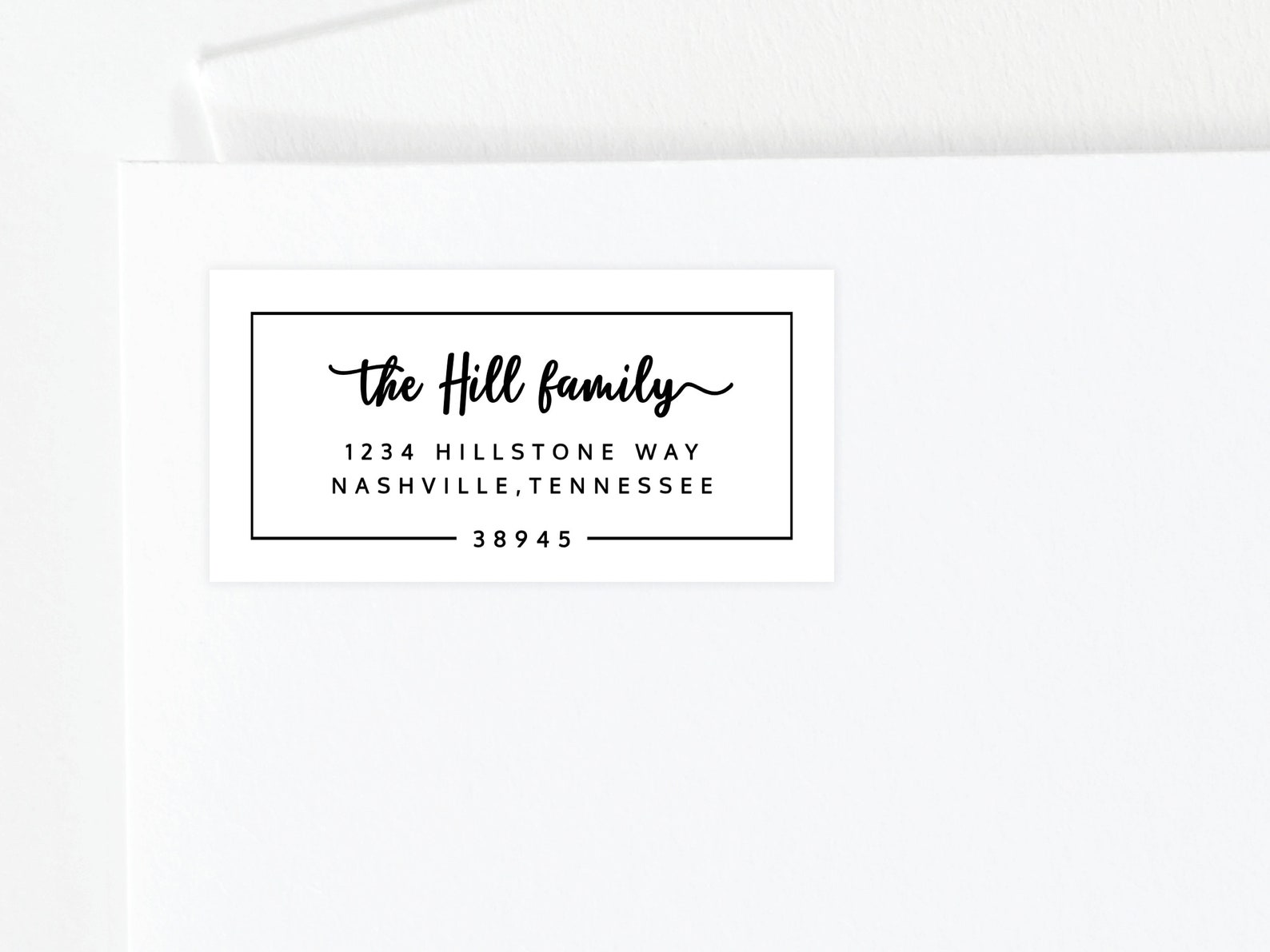 Address Label Sticker Template: 2"x4" Mailing Label (digital Download ...