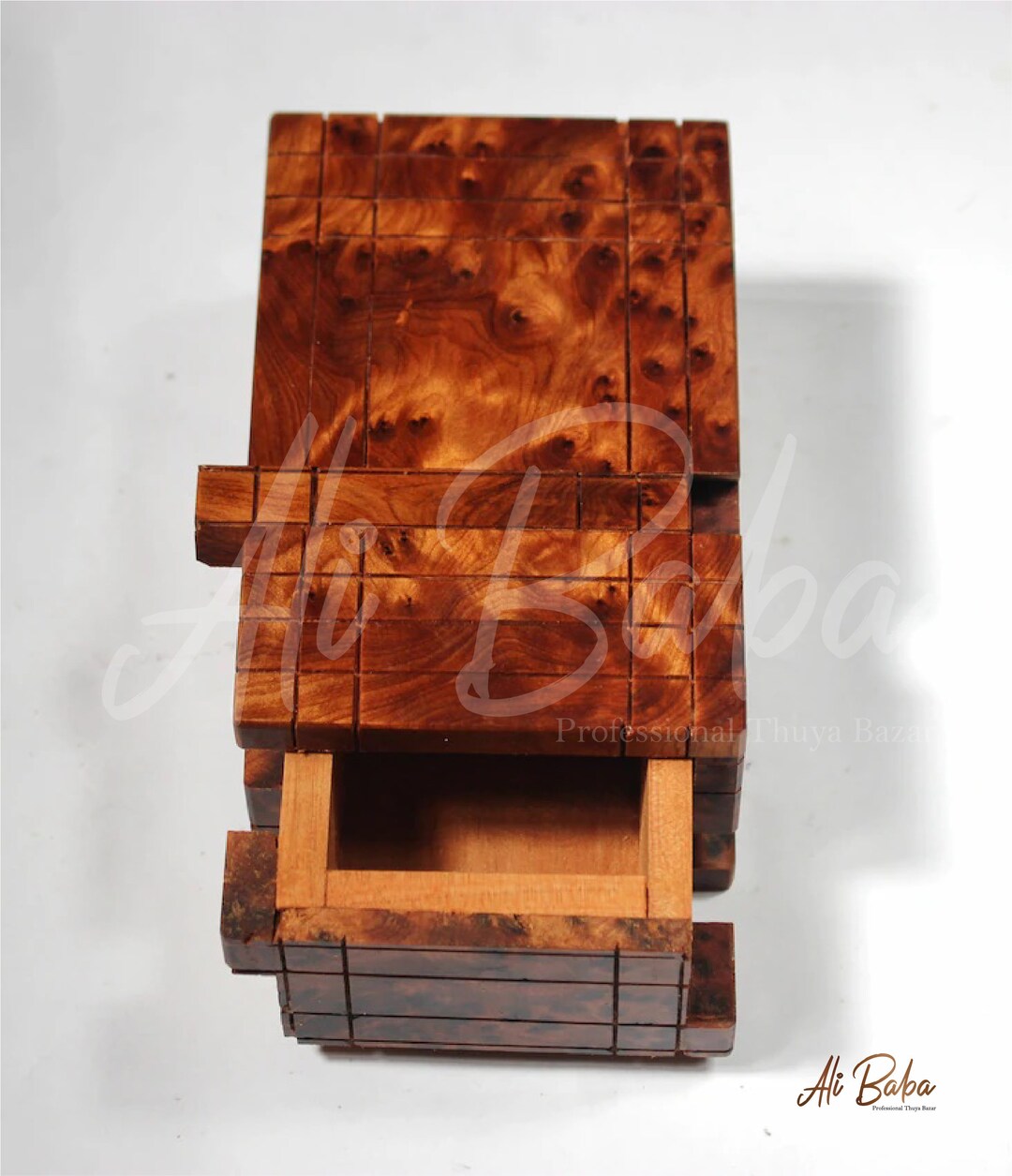 The Enchanting Elegance: 8th Generation Thuya Wood Secret Box - Etsy