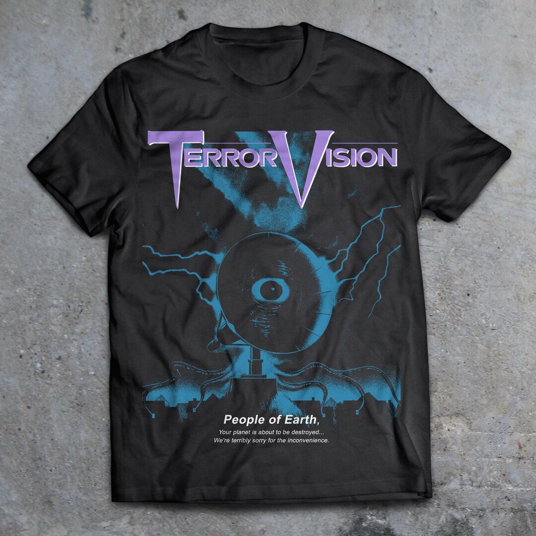 Terrorvision 1986 Horror Movie T-shirt , 80's Horror Shirt, Lost Boys ...