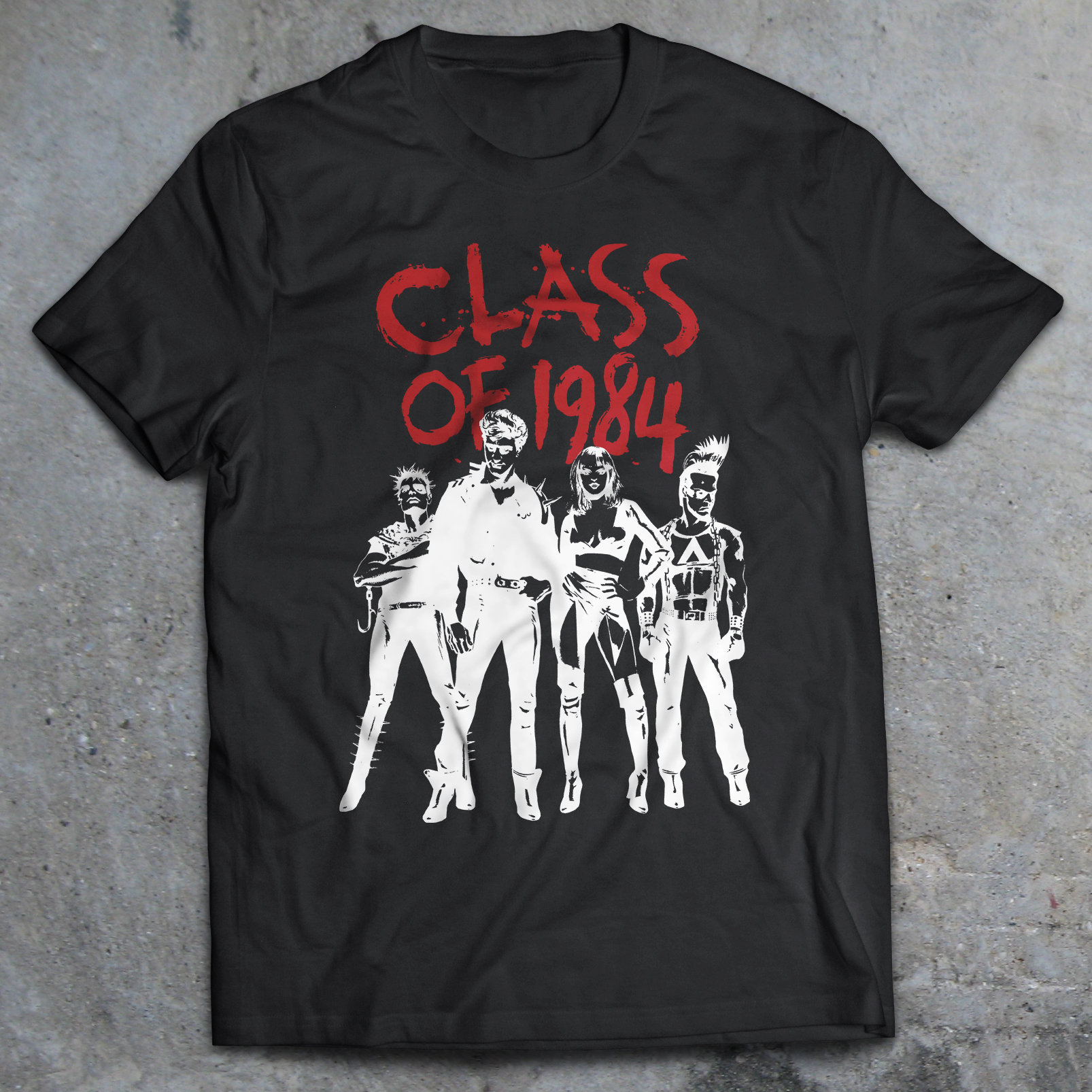 Class of 1984 T-shirt, Cult Punk Movie, 80s Horror Shirt, Fear, Teenage ...