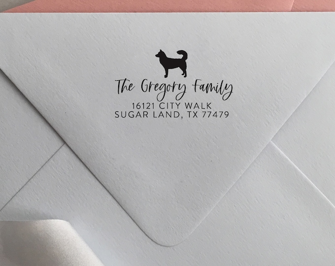 Custom Hand Lettered Address Stamp Sun - Etsy