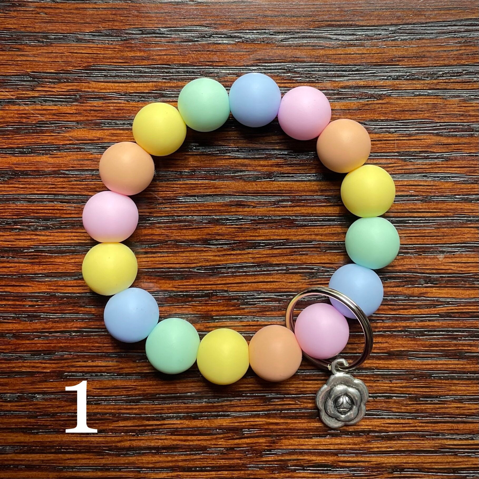 Silicone Bracelet Keychain - Etsy