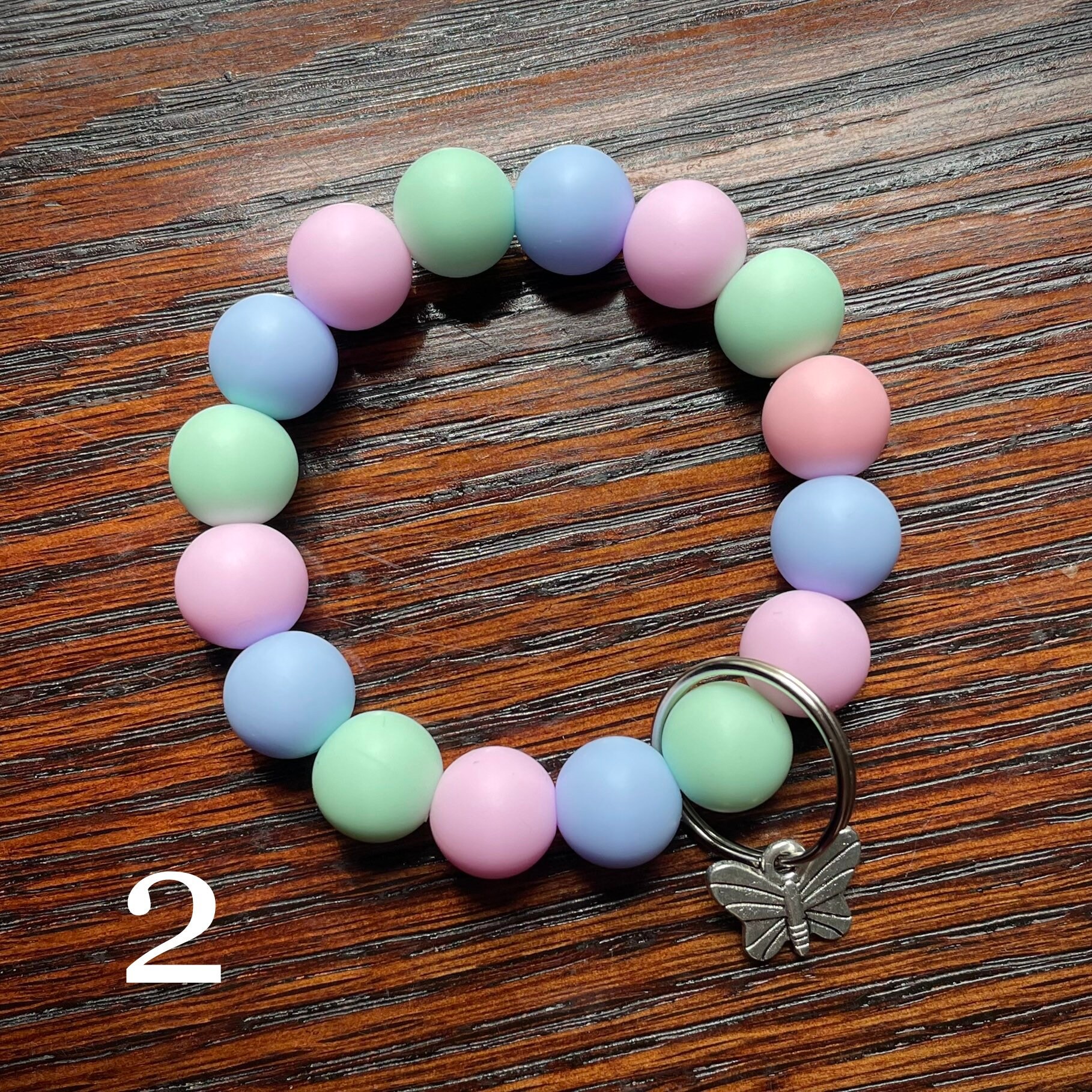 Silicone Bracelet Keychain - Etsy