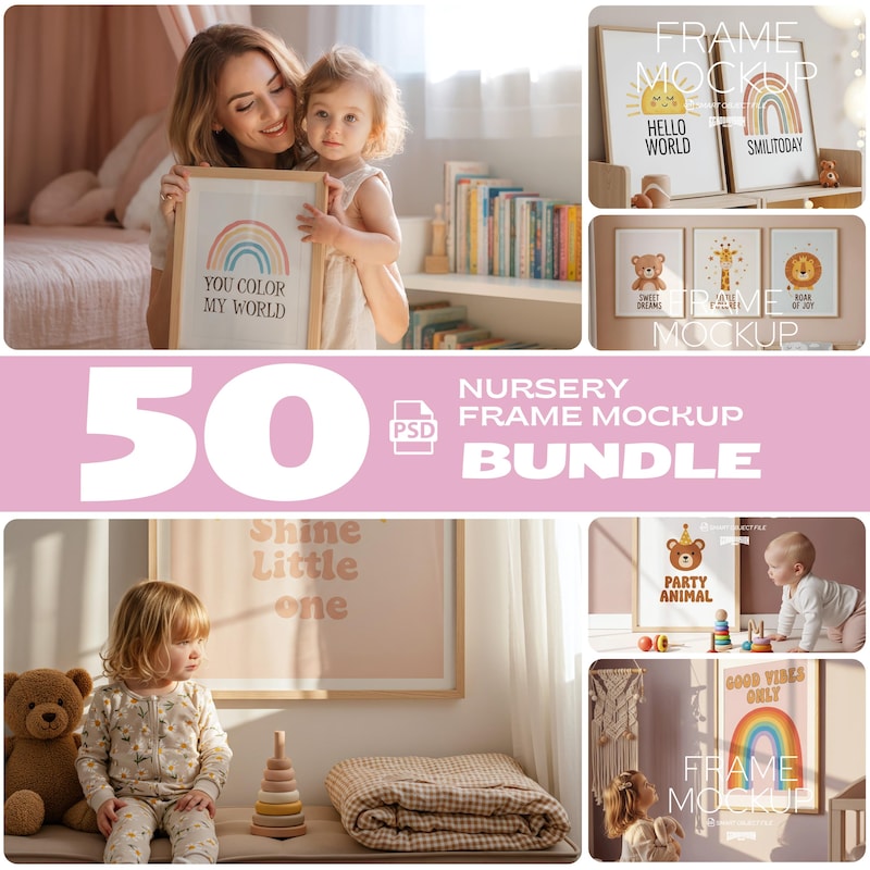 Christmas Western Mockups - Etsy