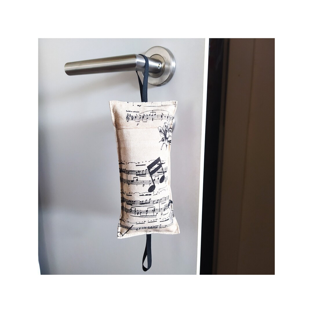 Stylish Fabric Doorstop Made of Cotton Linen Look. Door Buffer, Slam ...
