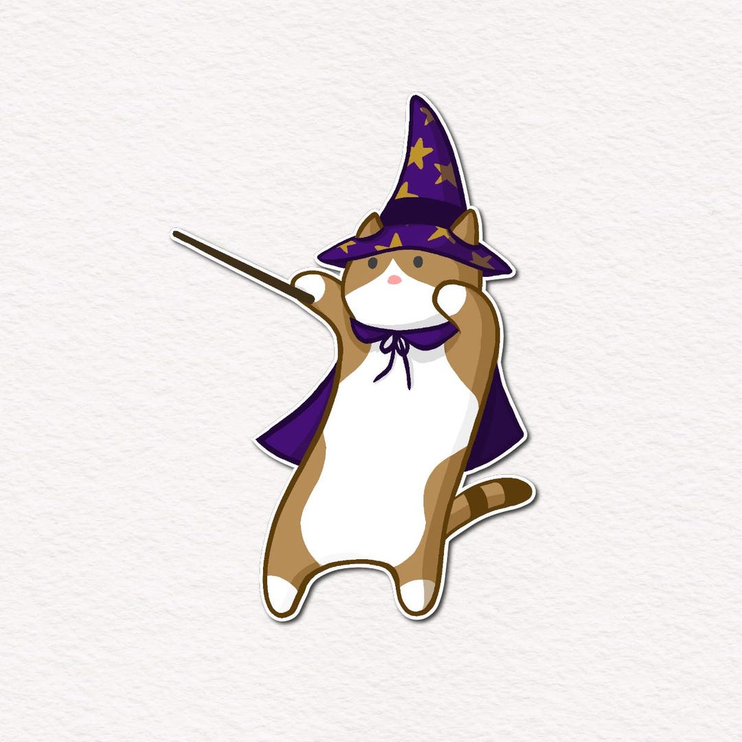 Wizard Squib Cat - Etsy