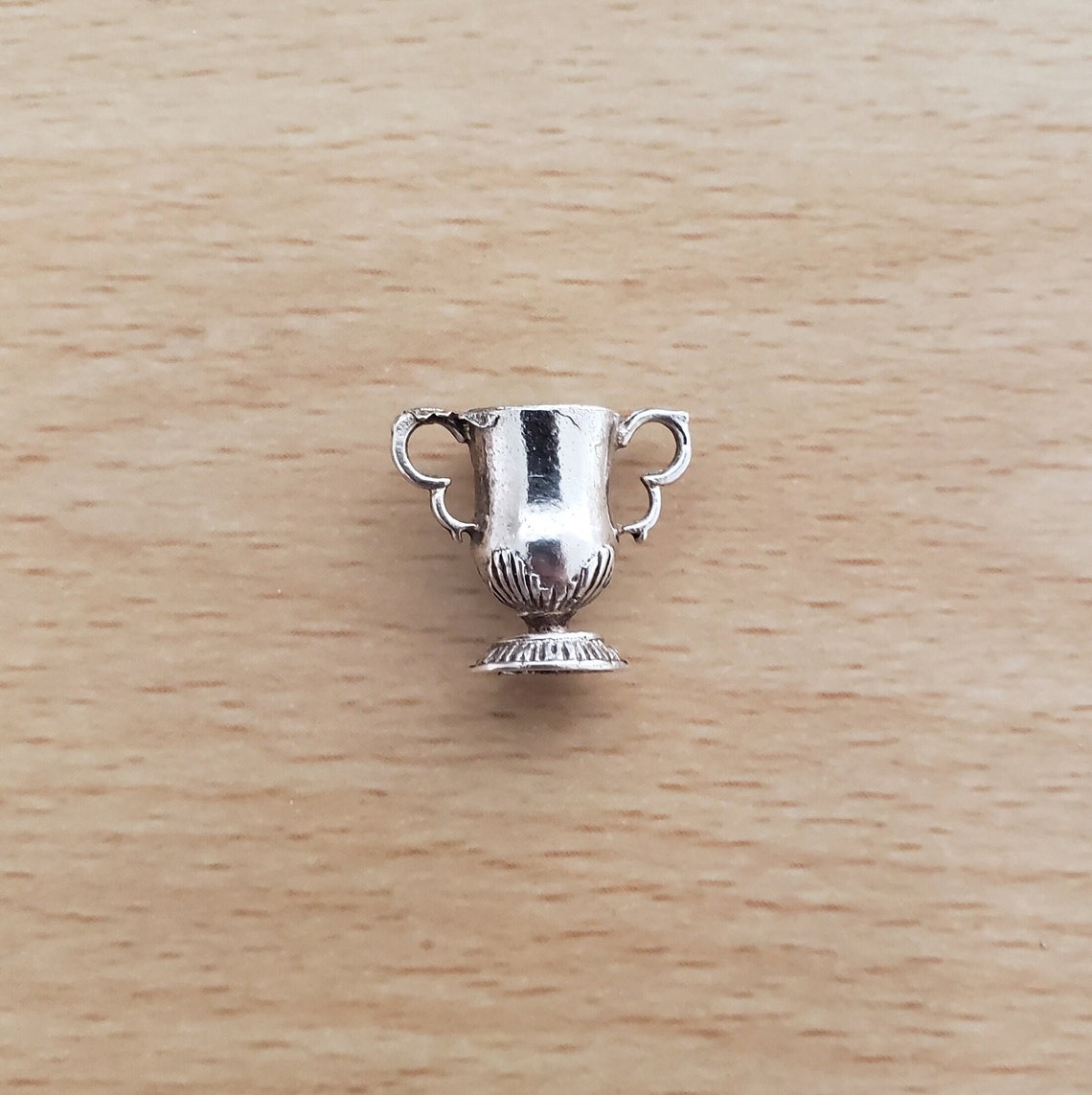 Vintage Sterling Silver FA Cup Football Charm | Mid Century Jewelry - Etsy